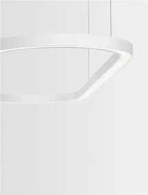 Závěsné LED svítidlo NOVA LUCE CUPPE 58W 3000K bílé 9345625