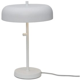 Bílá stolní lampa s kovovým stínidlem (výška 45 cm) Porto L – it's about RoMi