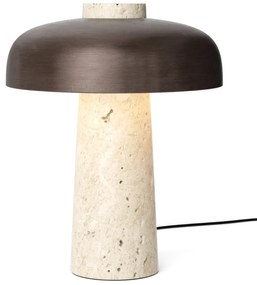 Audo CPH Béžová kamenná stolní lampa AUDO REVERSE