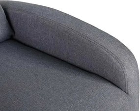 LuxuryForm DESIGN Televizní křeslo RUFO s polohováním - šedé