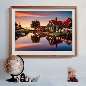 Clementoni 31734 Puzzle Historická vesnice Zaanse Schans 1500 dílků /