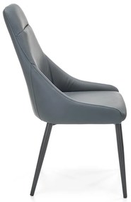 Jídelní židle K465 tmavě šedá