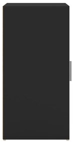 Botník černý 32 x 35 x 70 cm dřevotříska - Default Title