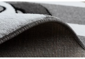 Dywany Łuszczów Dětský kusový koberec Petit Puppy grey kruh - 160x160 (průměr) kruh cm