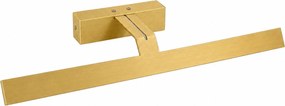 Toolight Rea, Koupelnové nástěnné LED svítidlo SWE008-1W 58cm BRUSH GOLD, OSW-20107
