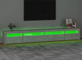 vidaXL TV skříňka s LED osvětlením 270 x 35 x 40 cm [3152749] Barva: šedá sonoma