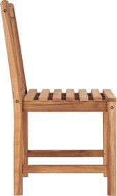 Zahradní židle s poduškami 8 ks masivní teak 3073160