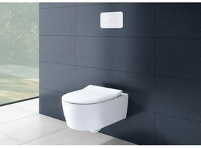 Villeroy & Boch 5656RS01 - Závěsné WC s prkénkem SoftClose AVENTO keramika/bílá