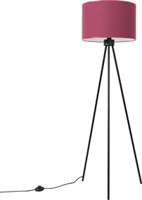Sollux Lighting Stojací lampa NEVIA vínová