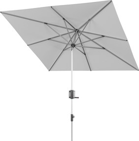 Knirps APOLL zahradní slunečník 240 x 240 cm světle šedá