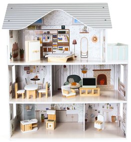 Domeček pro panenky s nábytkem Residence Emma Ecotoys
