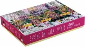 Galison Puzzle Jaro v parku Avenue / 1000 dílků / od 8 let