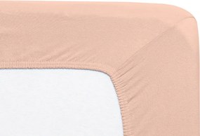 Florella Prostěradlo Avance Jersey 45 Rosé, 90-100x200 cm