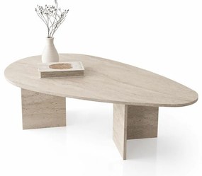 Konferenční stolek Flap Travertine