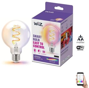 WiZ | LED RGBW Stmívatelná žárovka G95 E27/6,3W/230V 2200-6500K Wi-Fi - WiZ | WI0131