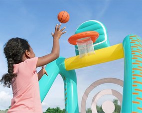 Nafukovací zahradní hra 3 v 1 – basketbal a střelba na cíl Bestway 52813