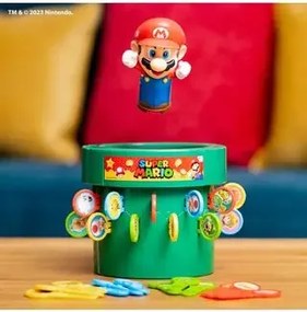 TOMY - Super Mario - Společenská hra Vyskakovací Mario / pro 2 - 4 hrá