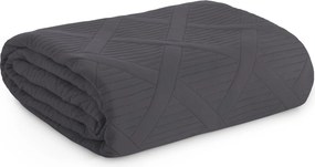 PŘEHOZ NA POSTEL ALARA5 170X210 CM TMAVĚŠEDÝ