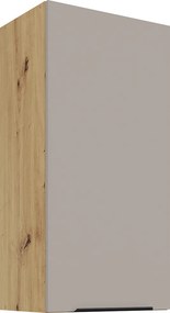 ARIA li | horní skříňka 45 G-90 1F policová | 45 cm | VYSOKÁ | ANTI FINGERPRINT povrch | artisan/béžová
