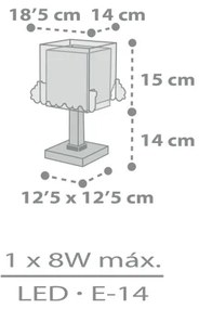 Dalber 63531N - LED Dětská lampička TRAIN 1xG4/4W/230V pestrobarevná