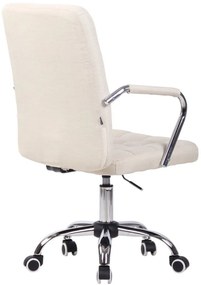 Bhm germany Kancelářská židle Terni, textil, krémová