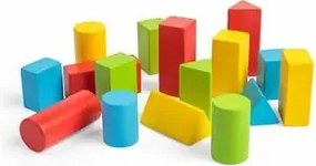 Bigjigs Toys Barevné vkládací tvary / od 1 let