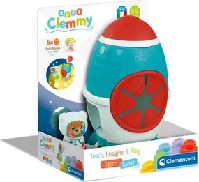 Clementoni Baby Senzorická raketa s kostičkami / od 6 měsíců