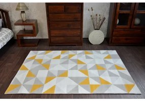 koberec SCANDI 18214/251 trojúhelníky velikost 140x200 cm | krásné koberce cz