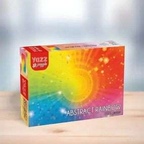 YAZZ Puzzle Abstraktní duha / 1000 dílků / 68 x 48 cm