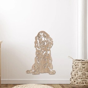 dřevo života Dřevěná dekorace Kokršpaněl Rozměry (cm): 20x30, Barevný vzor: Světlý dub