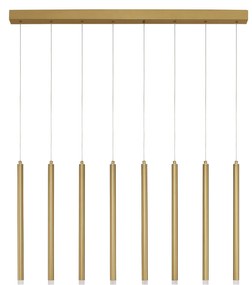 Moderní lustr Trimle 100 zlatá