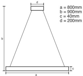 Brilagi -LED Stmívatelný lustr na lanku CIRCLE LED/55W/230V 3000-6500K stříb.+DO
