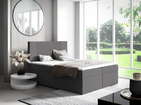Eka Kontinentální čalouněná postel LINA - Trinity (90x200 cm) Barva látky Trinity: Světle zelená (Trinity 2321)