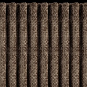 ZATEMŇOVACÍ ZÁVĚS NA PÁSCE NESKA 140X270 CM SVĚTLE HNĚDÝ