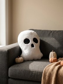 Sinsay - Halloweenský dekorativní polštář ve tvaru ducha - bílá