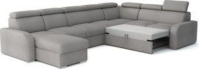Sedací souprava OSLO U | 170x380x250 | rozkládací + 3x úložný prostor | VÝBĚR TKANIN