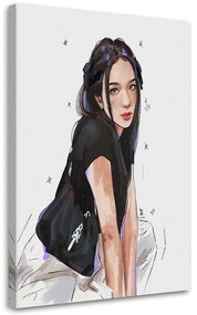Gario Obraz na plátně Okouzlující teenager - Vivian Lihonde Rozměry: 40 x 60 cm