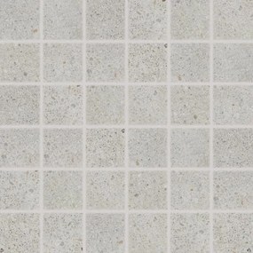 Rako Dlažba RAKO Piazzetta DDM06788 mozaika (5x5) světle šedá 30x30 - 156006