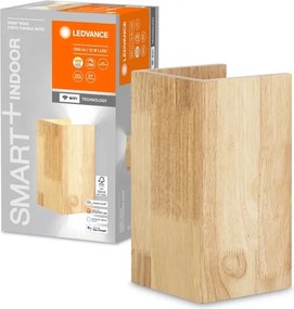 Ledvance - LED Stmívatelné nástěnné svítidlo SMART+ WOOD LED/12W/230V Wi-Fi