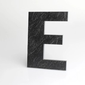 Domovní číslo popisné Břidlice LILY - písmeno "E"