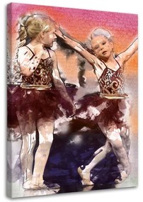 Obraz na plátně Malé baletky - 40x60 cm
