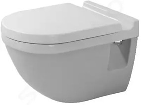 DURAVIT - Starck 3 Závěsné WC, 360x540 mm, s WonderGliss, bílá (22060900001)