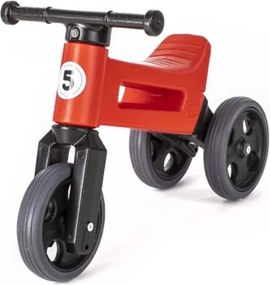 Odrážedlo FUNNY WHEELS Rider Sport červené 2v1 TEDDIES
