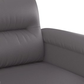 vidaXL 2dílná sedací souprava s polštáři umělá kůže [3202374] Barva: Černá