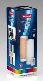 Activejet AJE-CERES RGB bílá / Dekorativní LED lampa / 4W / 54x LED /