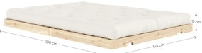 Zelená rozkládací pohovka 145 cm Flip – Karup Design