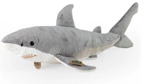 Rappa Plyšový žralok bílý 51 cm ECO-FRIENDLY