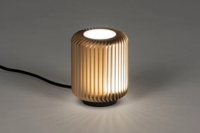 Stolní designová lampa Fjord Gold