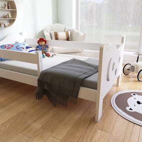 STA Postel Bohoušek 160 x 80 cm - barva Bílá + rošt - 2. jakost