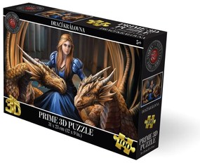 Puzzle 3D - Dračí královna